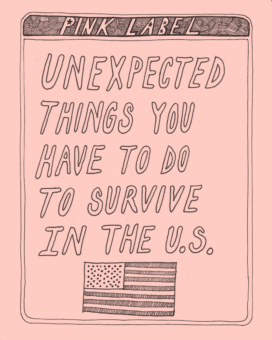 Pink Label Zine - printjob press